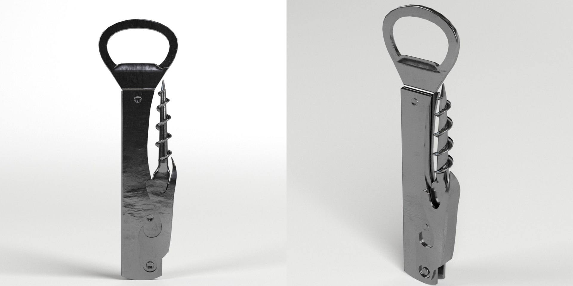 Single Lever Corkscrew Model - TurboSquid 1343032