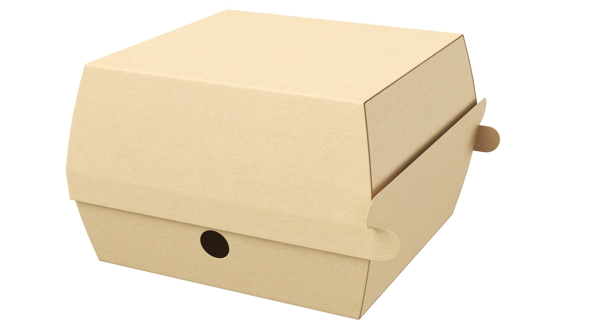 3D Detailed Burger Boxes Opened And Closed Model - TurboSquid 2199245