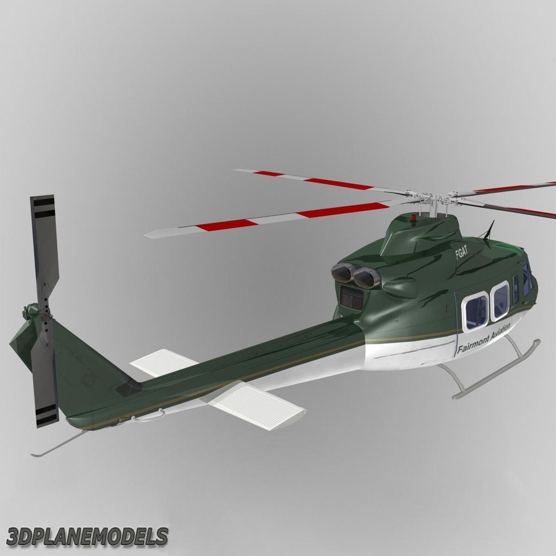 Bell 412 3d 3ds