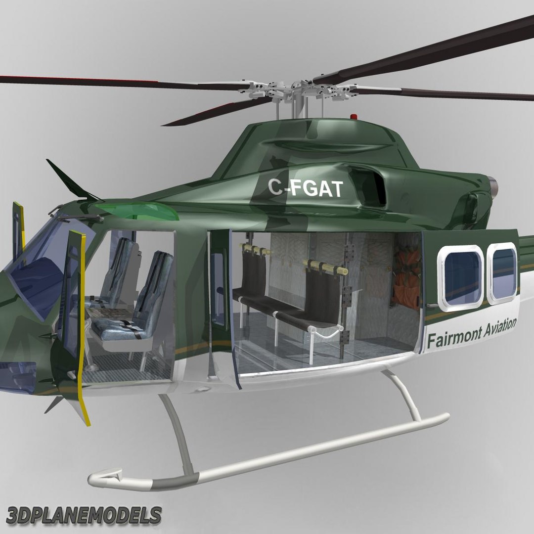 Bell 412 3d 3ds