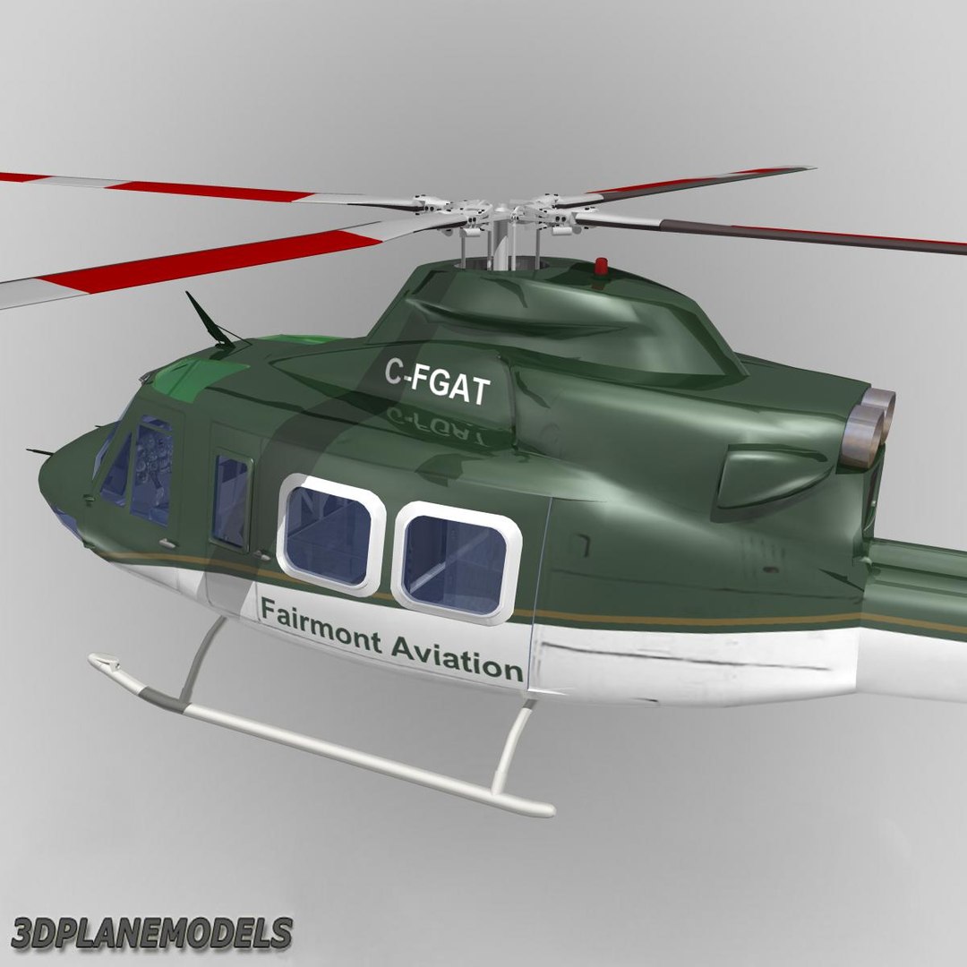 Bell 412 3d 3ds