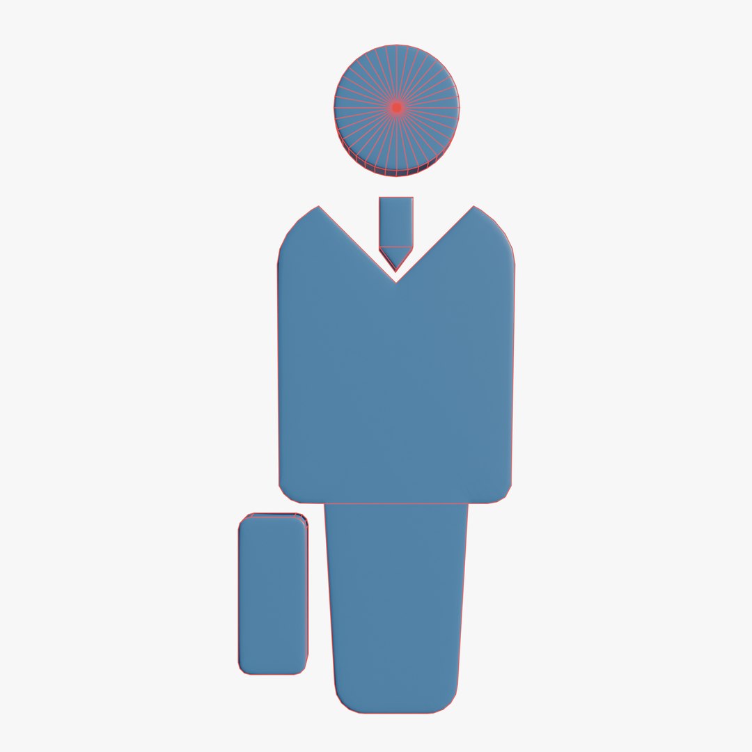 Free Sign Officeman 3D Model - TurboSquid 2081954