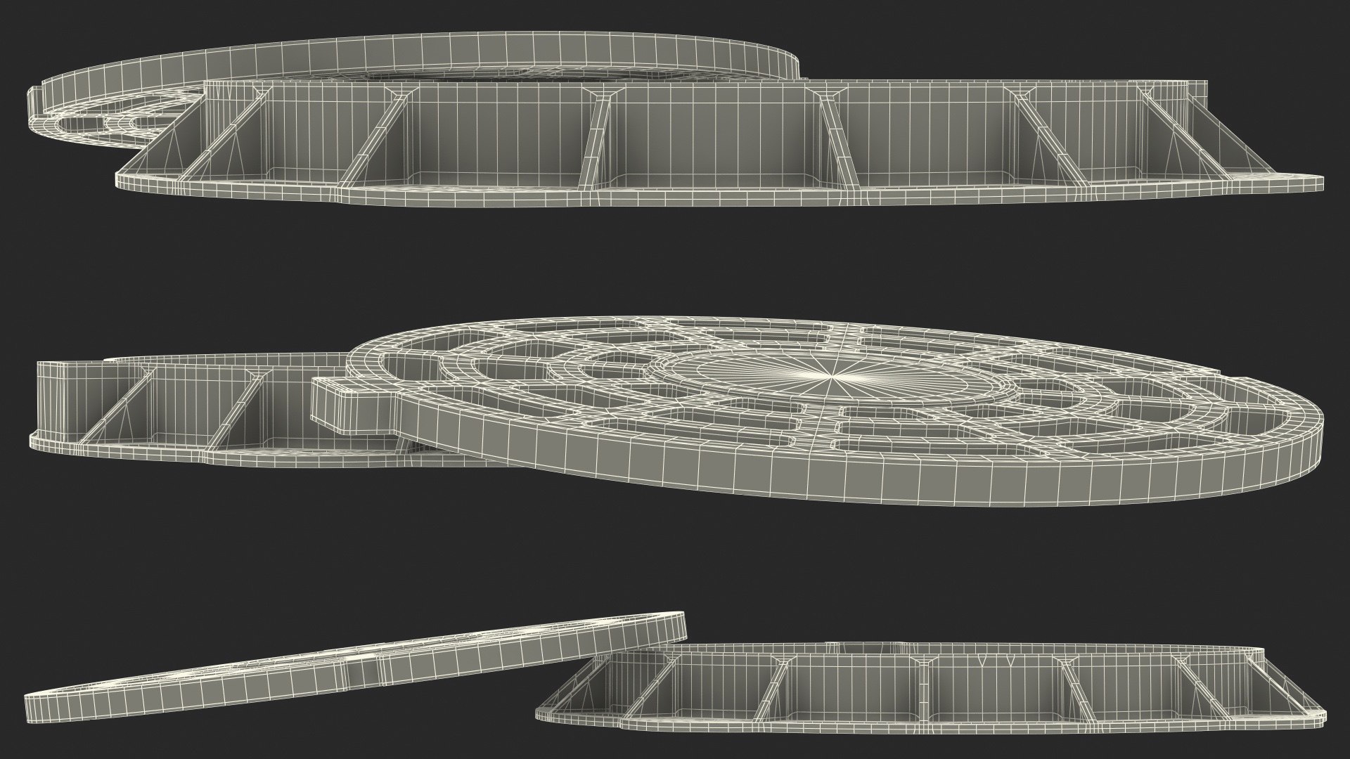 Old Metal Drain Lid 3D model - TurboSquid 1961421