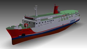 Vessel Roro 3D Models for Download | TurboSquid
