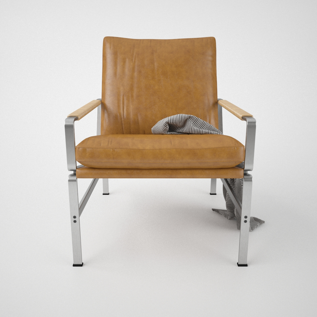 3d model fk 6720 easy chair