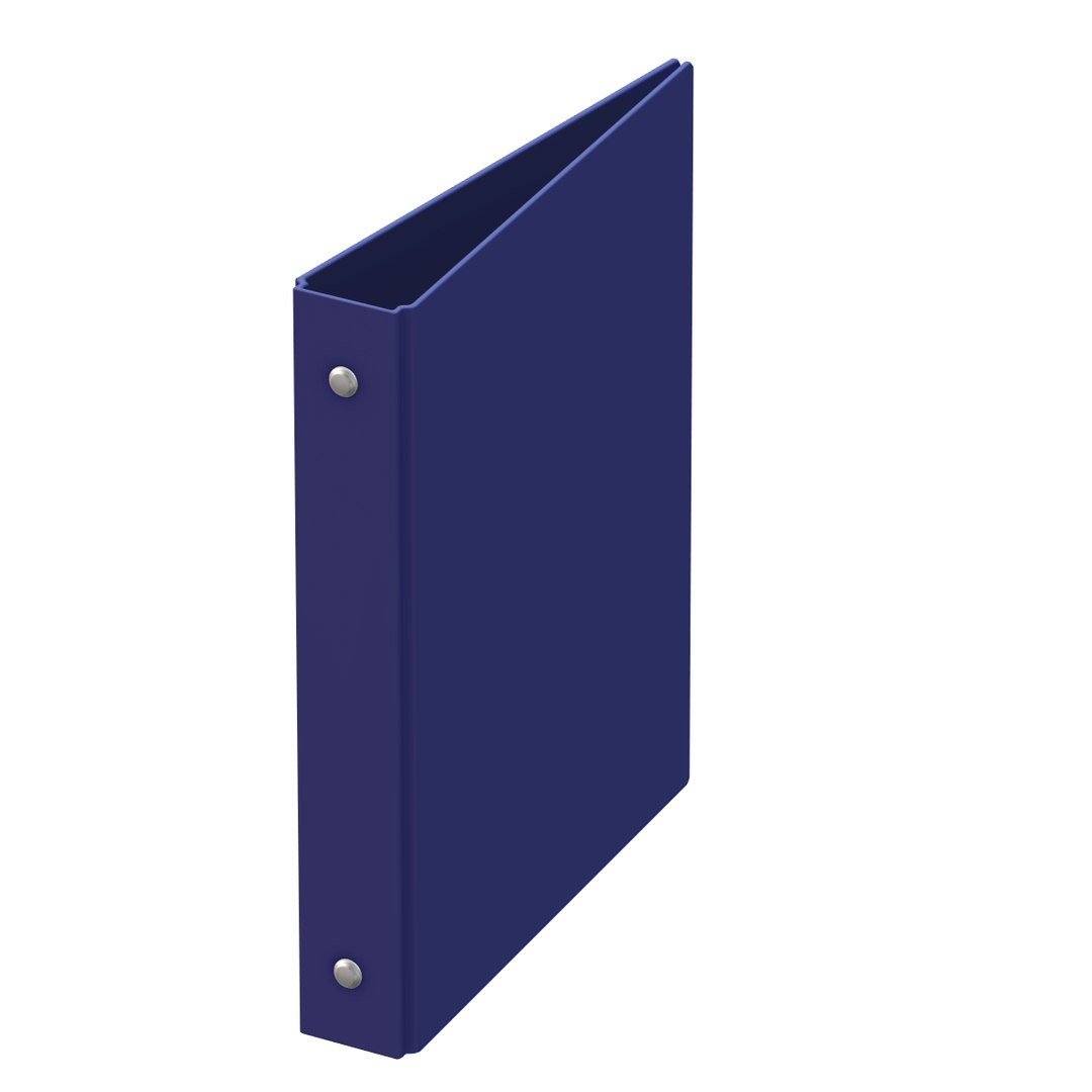 Blue Binder 3D Model - TurboSquid 2340758