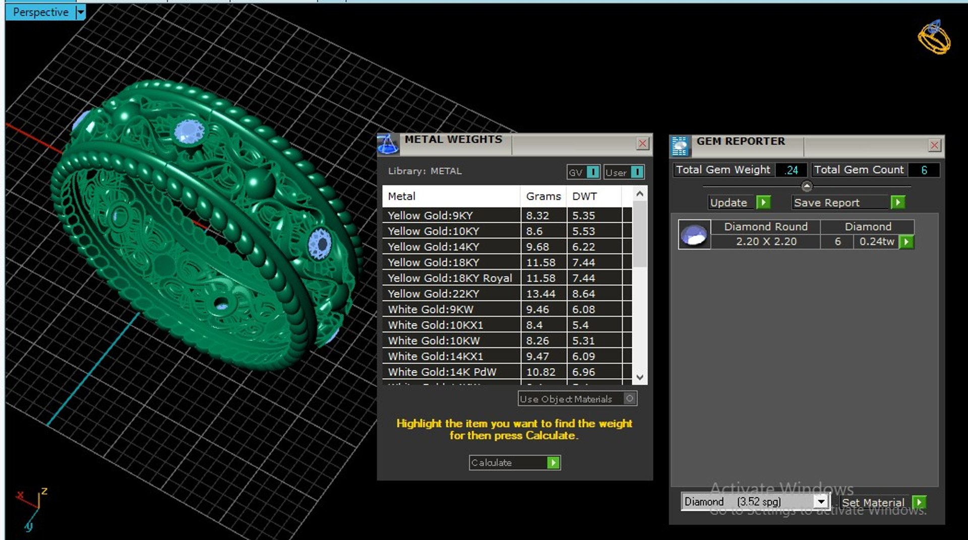 Wedding Florar Ring 6 3D - TurboSquid 1901387
