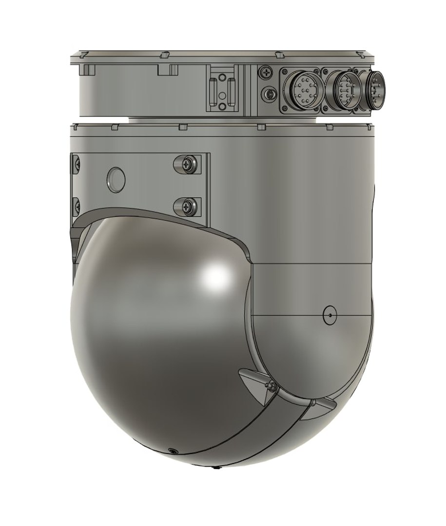 3D model Wescam mx 10 Black GameReady LODs Drone Camera - TurboSquid ...