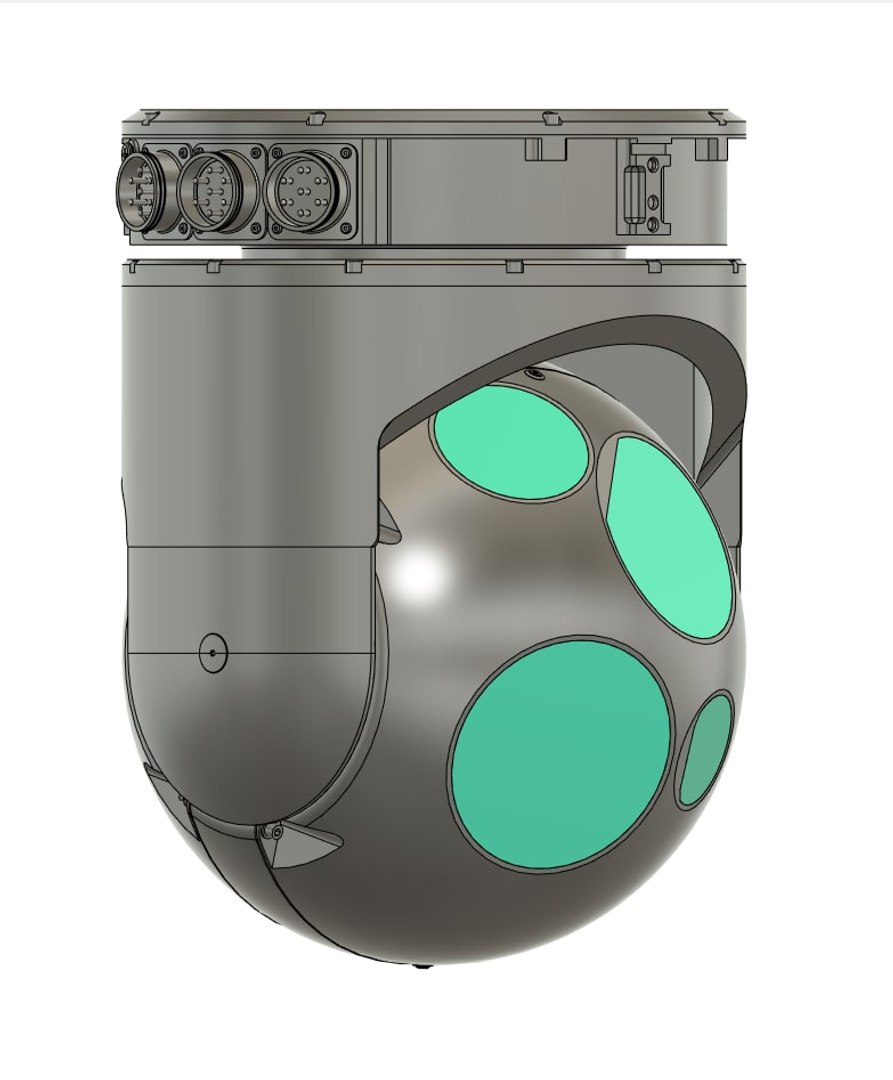 3D Model Wescam Mx 10 Black GameReady LODs Drone Camera - TurboSquid ...