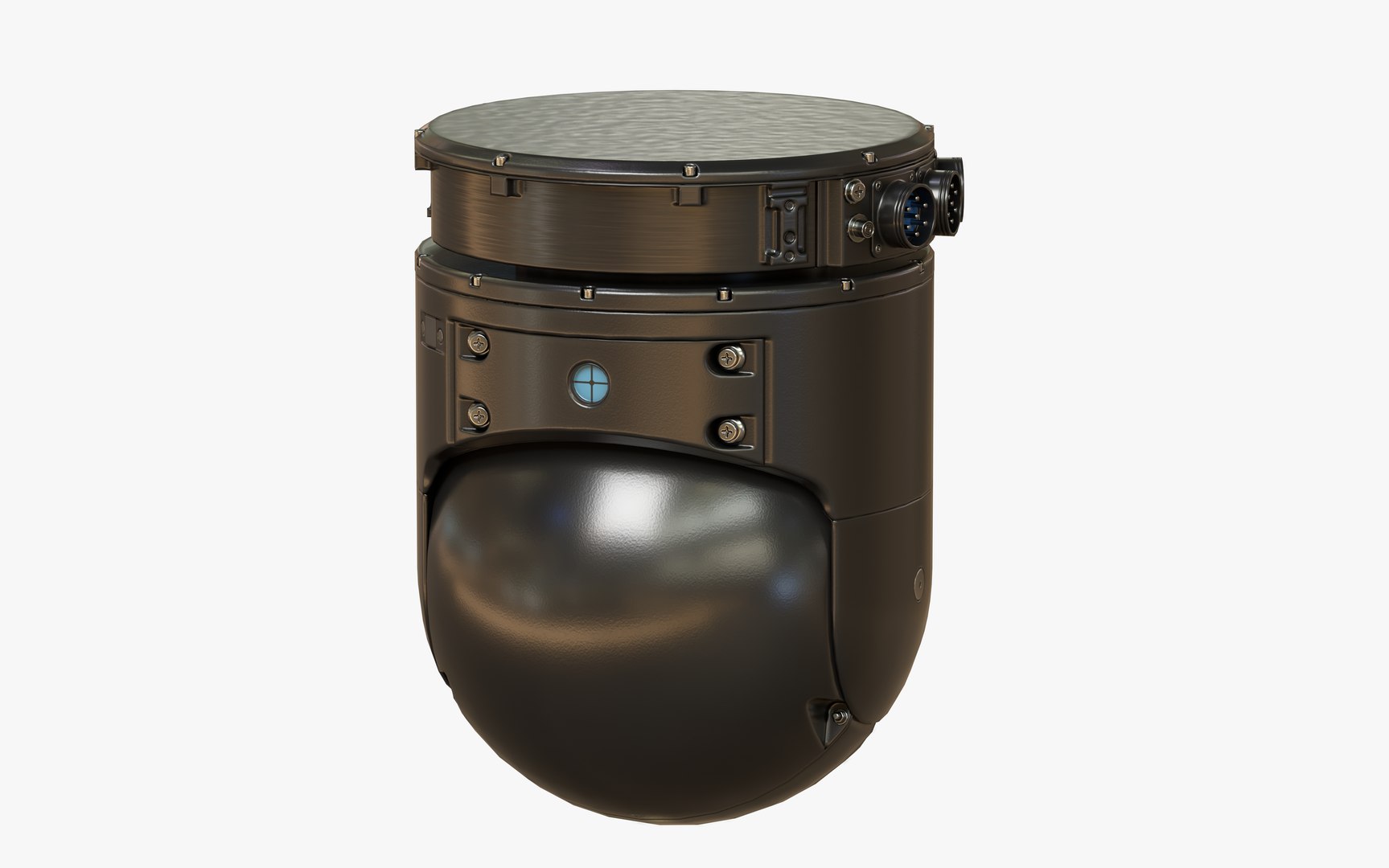 3D model Wescam mx 10 Black GameReady LODs Drone Camera - TurboSquid ...