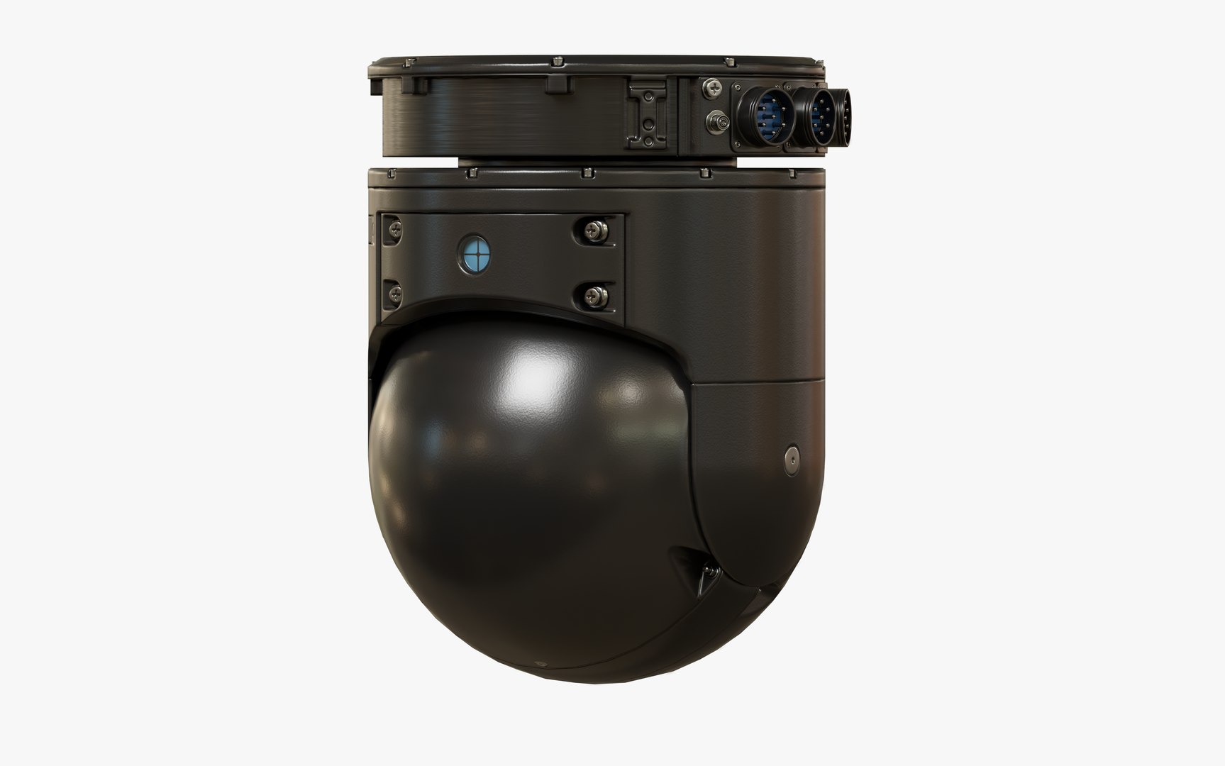 3D model Wescam mx 10 Black GameReady LODs Drone Camera - TurboSquid ...