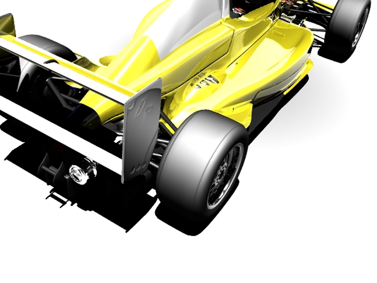 3d Max Formula Racing Car
