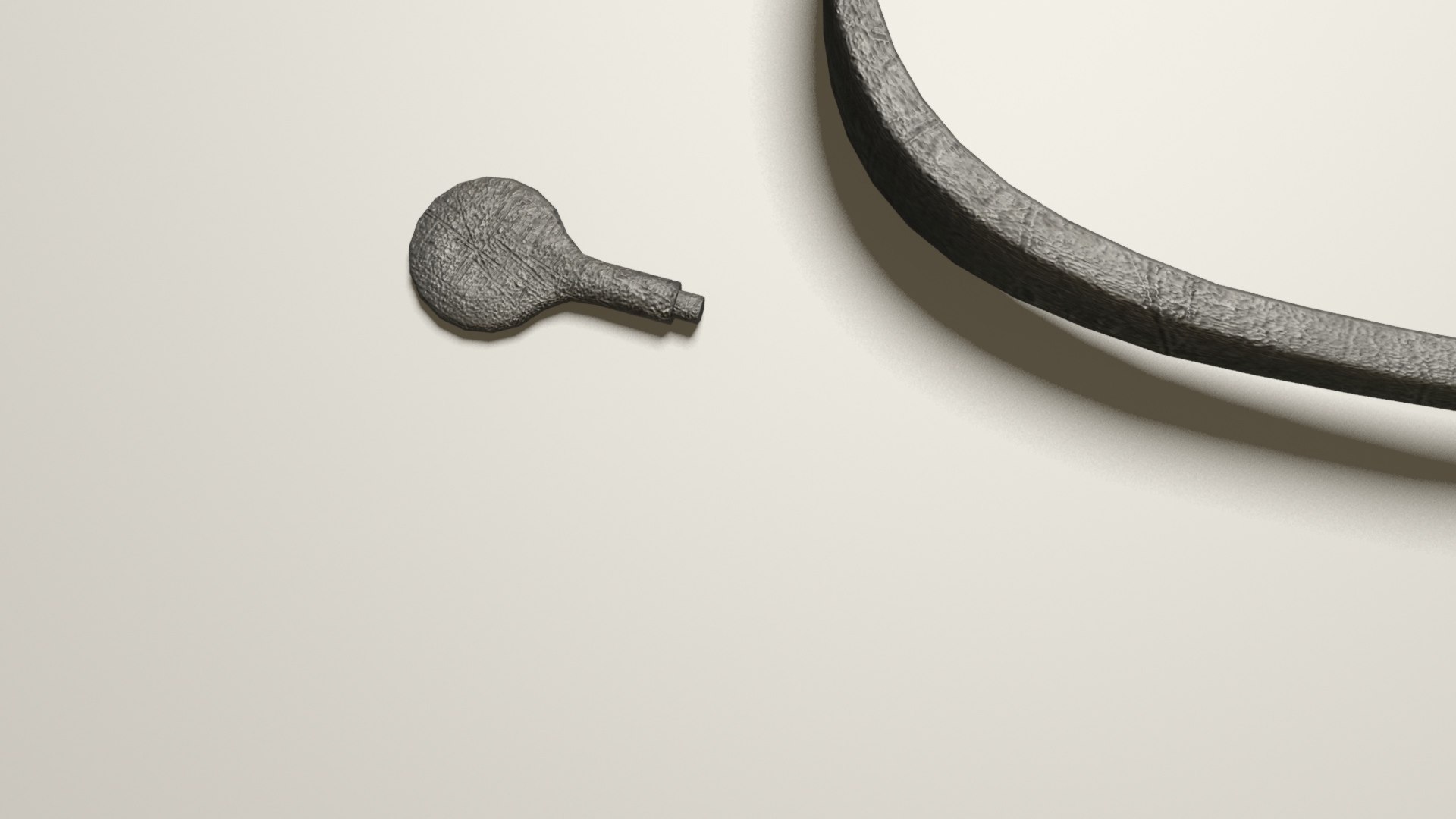 3D Pirate Handcuffs With Chain - TurboSquid 1748271