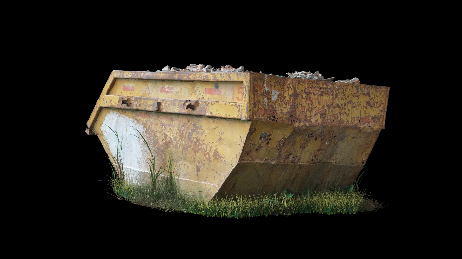 3D Waste Dumpster - TurboSquid 2031419