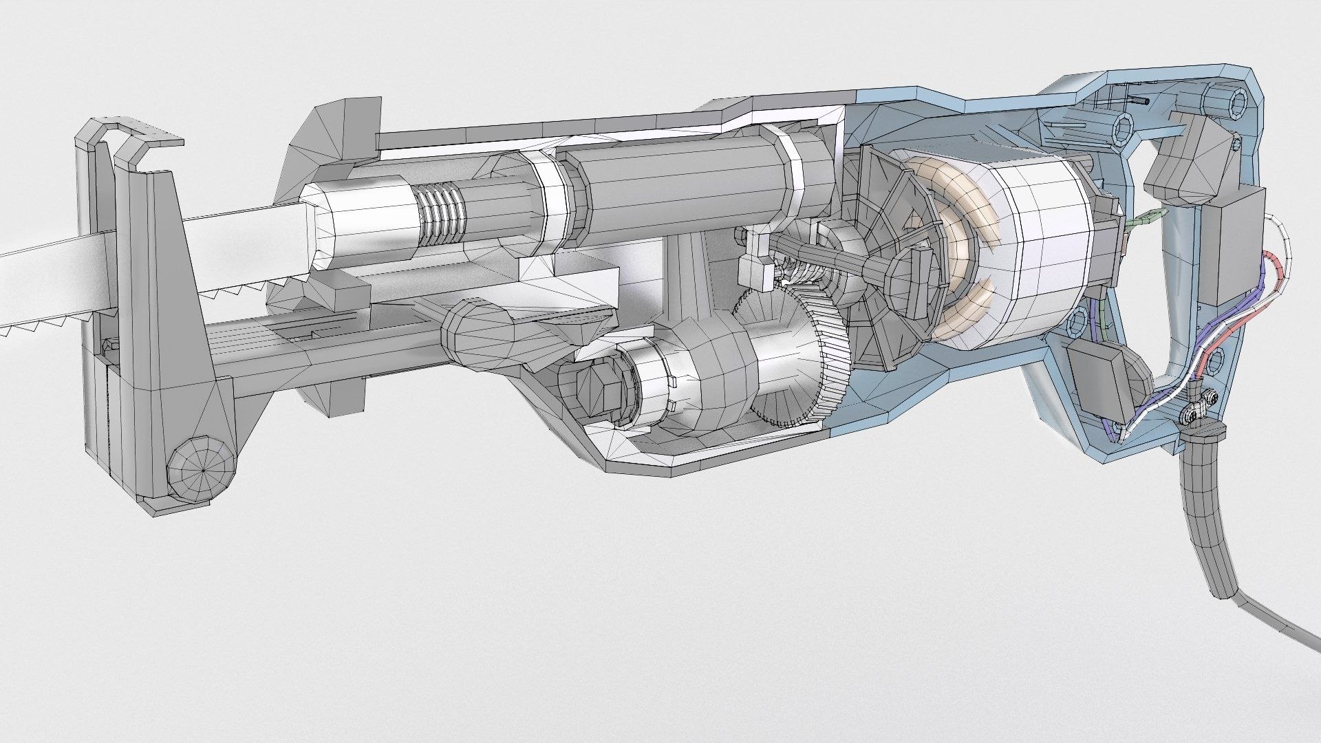 Saw reciprocating recip 3D - TurboSquid 1527380