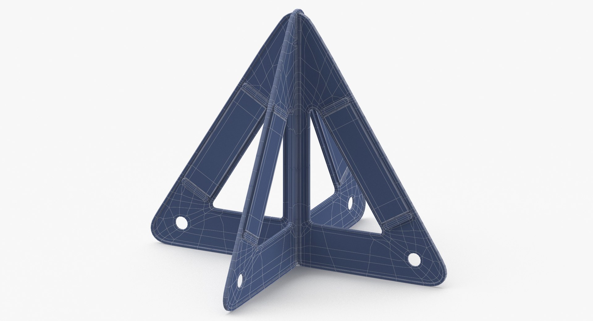 3D Safety Triangle 02 - TurboSquid 1864994