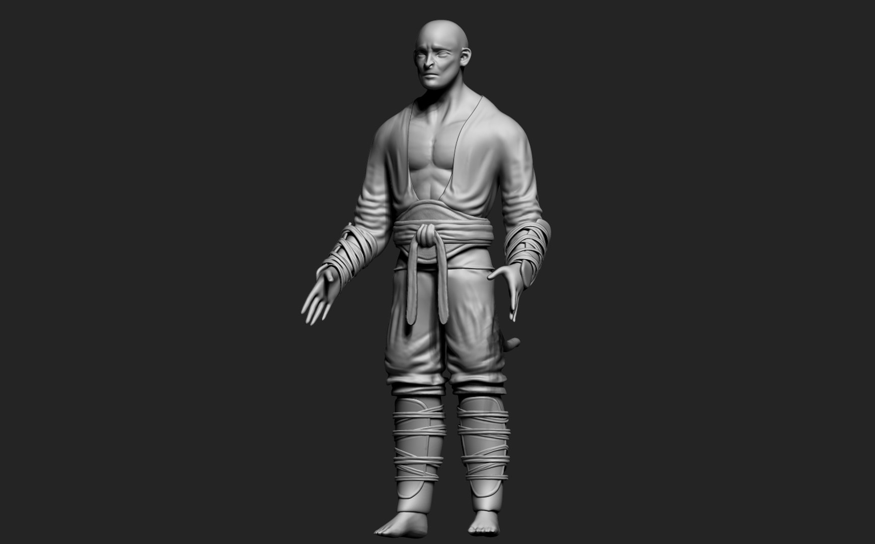 Monkey Man 3D Model - TurboSquid 1629624