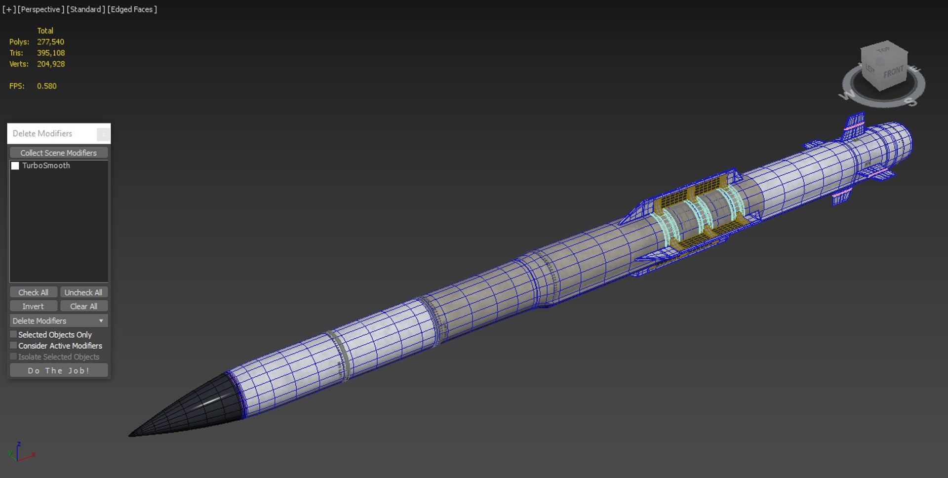 3D PAC-3 Air Defense Missile - TurboSquid 2248030