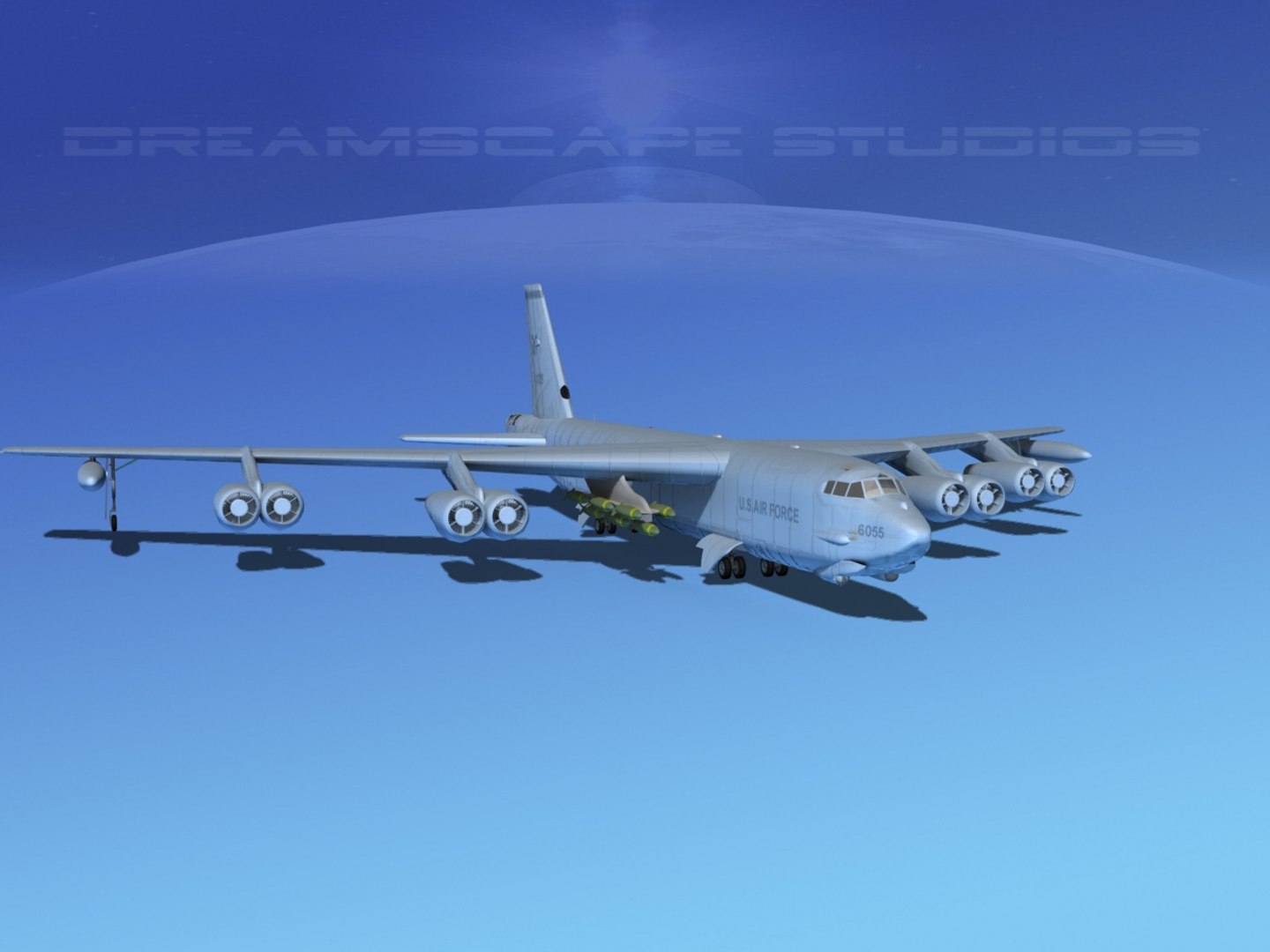 3d Stratofortress Boeing B-52 Bomber