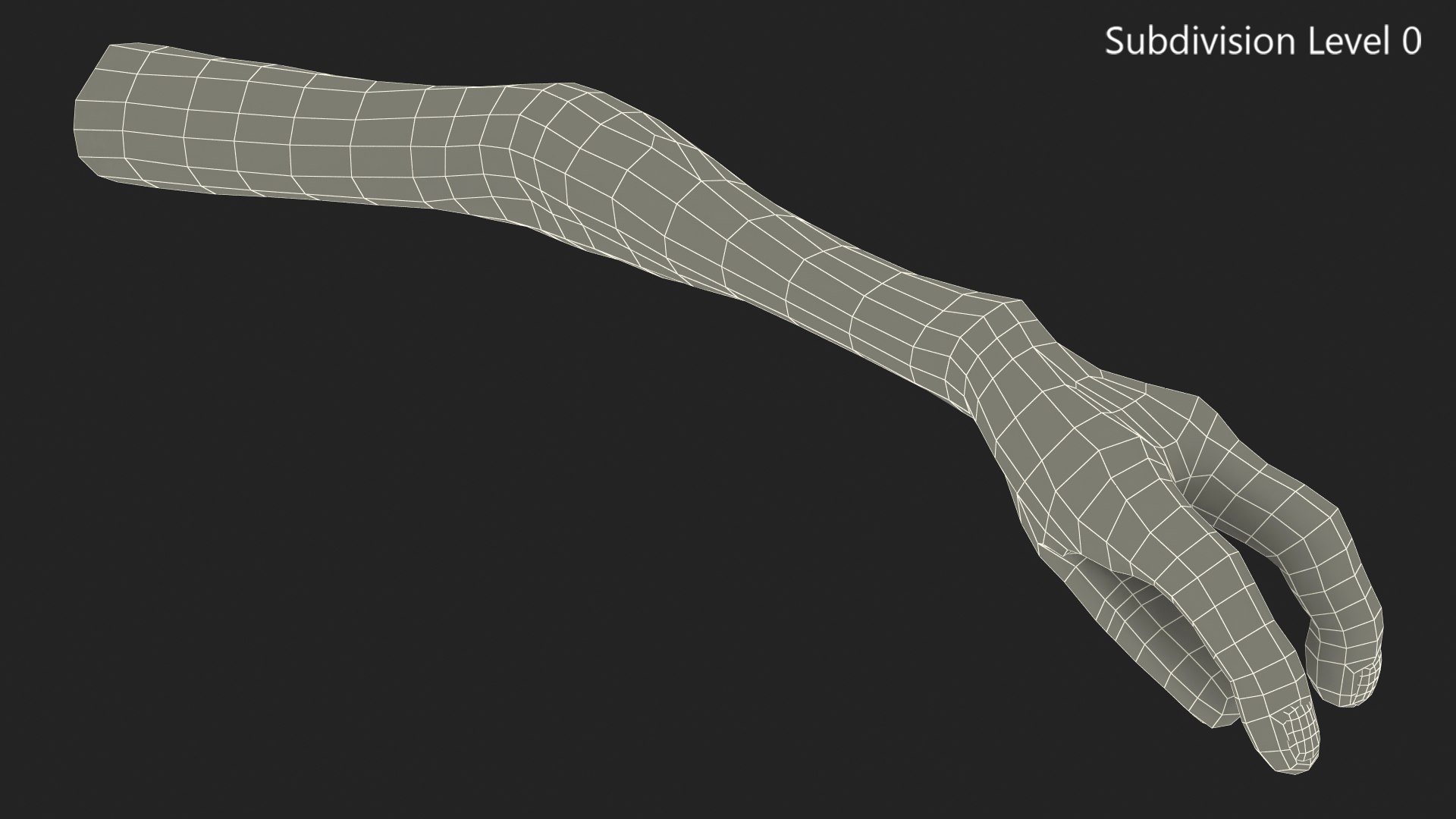 3D alien arm - TurboSquid 1631321