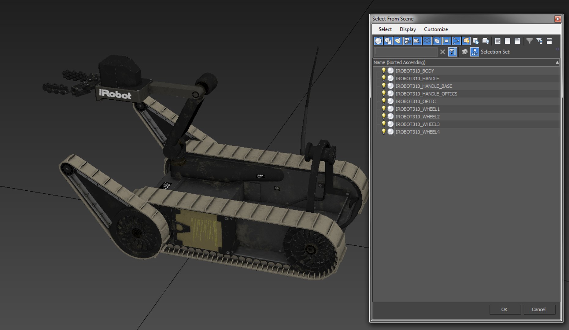 3D Irobot 310 Sugv Model - TurboSquid 1478264