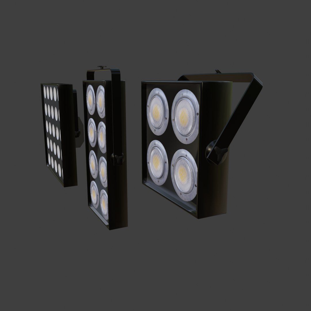 Blinding matrix 5x5 3D - TurboSquid 1791807