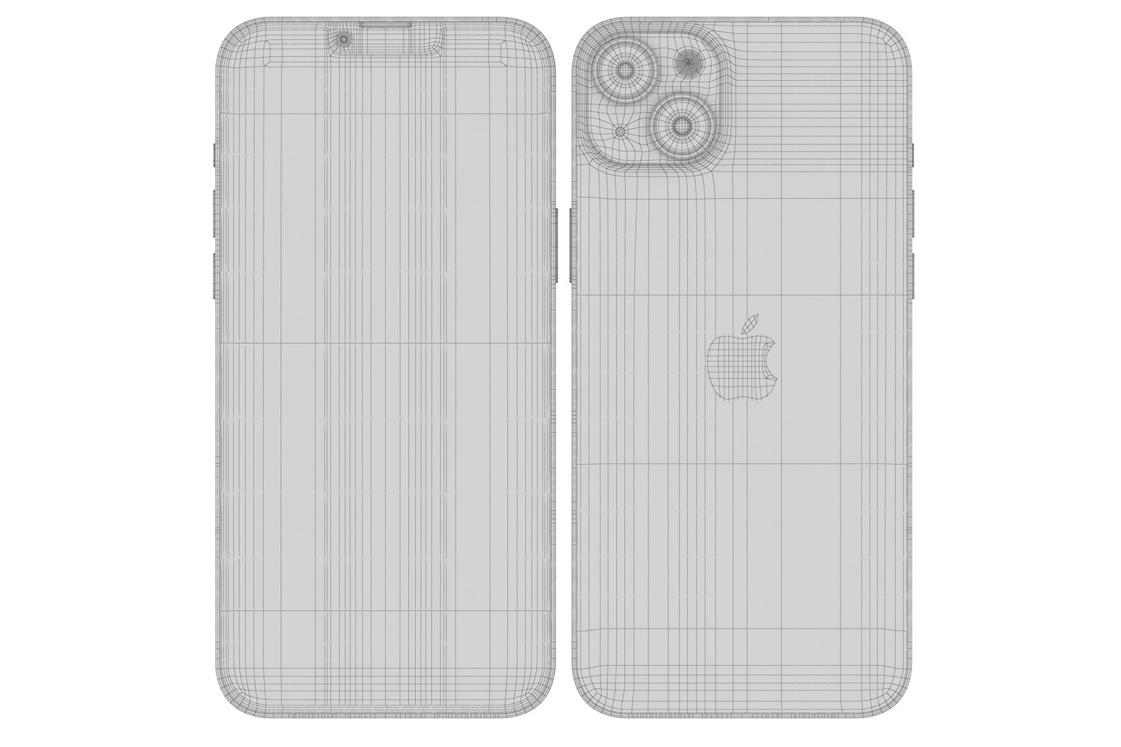 3D Model Apple IPhone 14 MAX And 14 Pro MAX V1 - TurboSquid 1908951