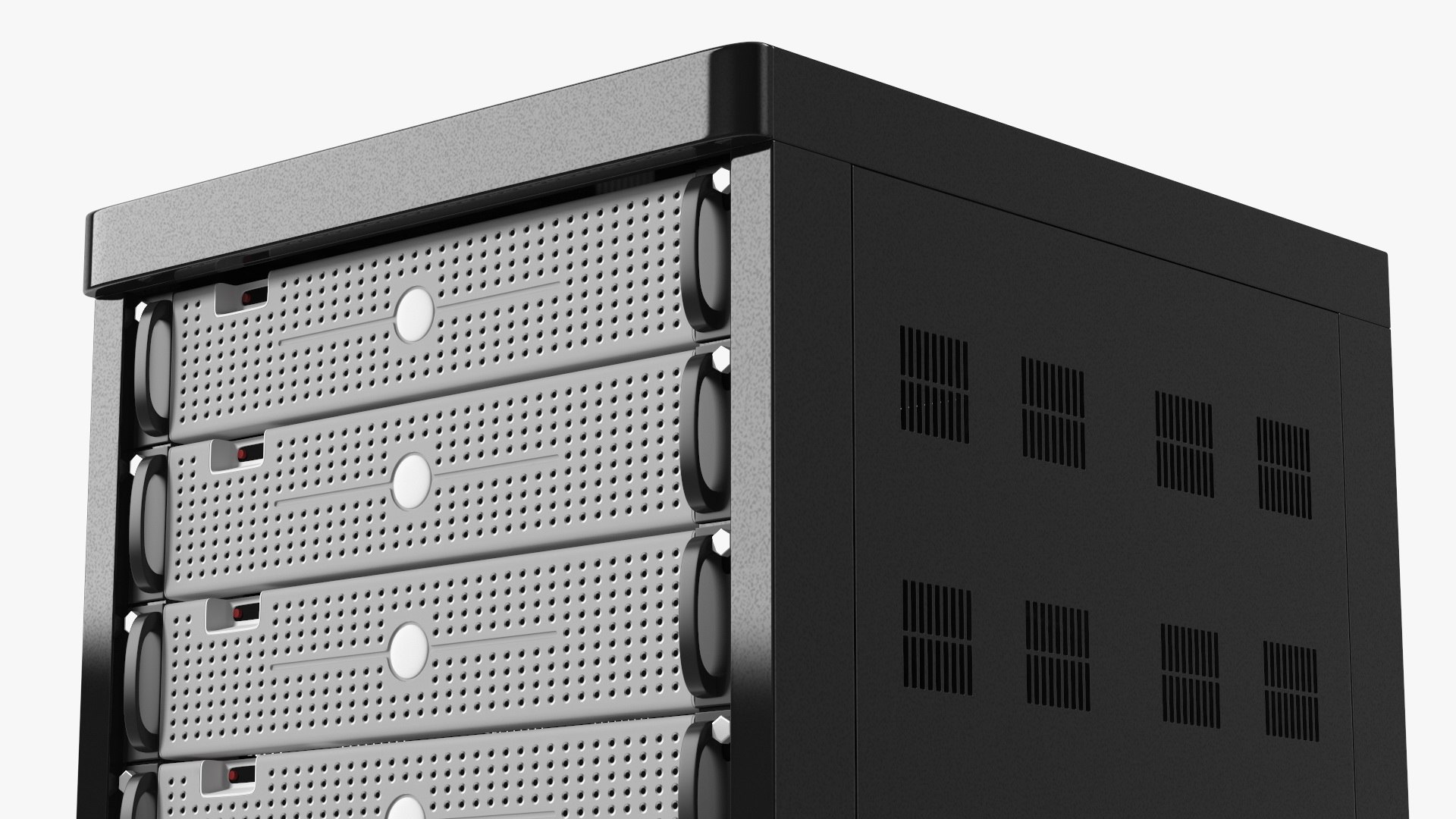 Dell PowerEdge Server Rack 3D - TurboSquid 2262274