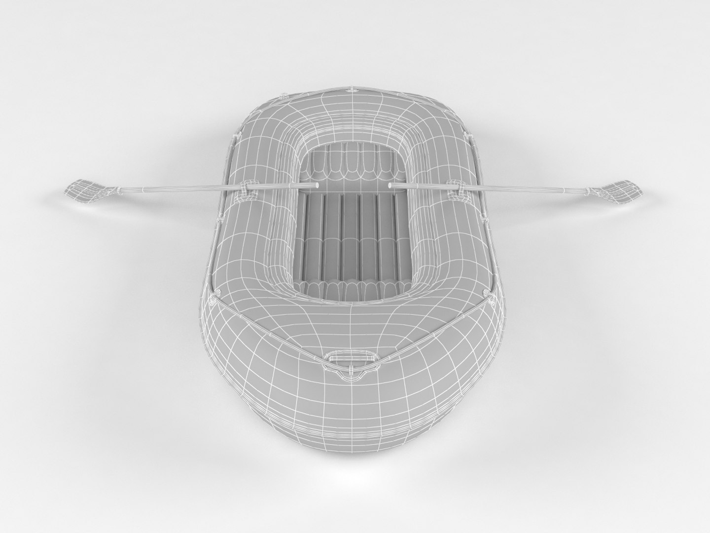 3D model inflatable fishing boat - TurboSquid 1383275