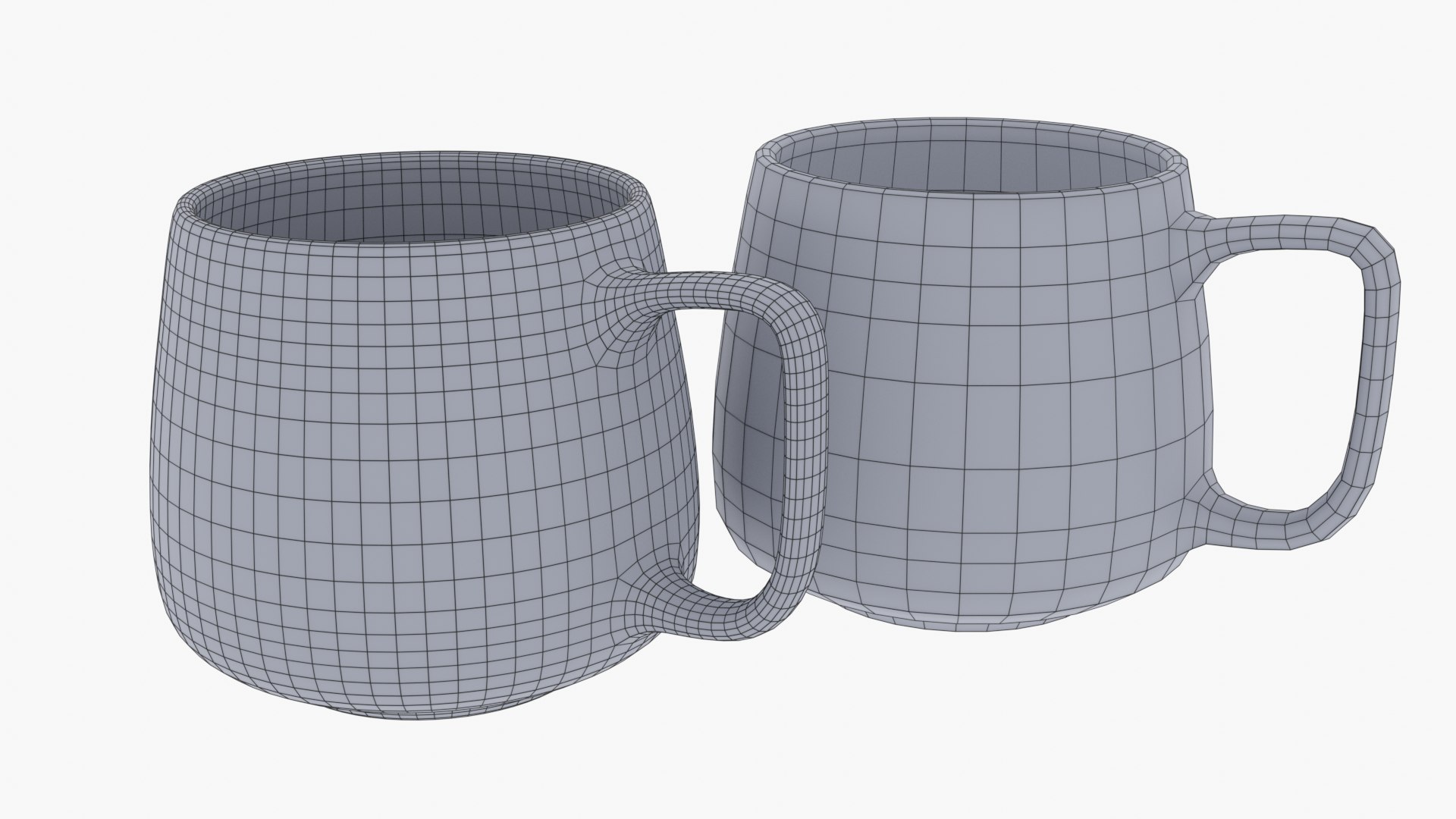Coffee Mug White 3D Model - TurboSquid 2197703