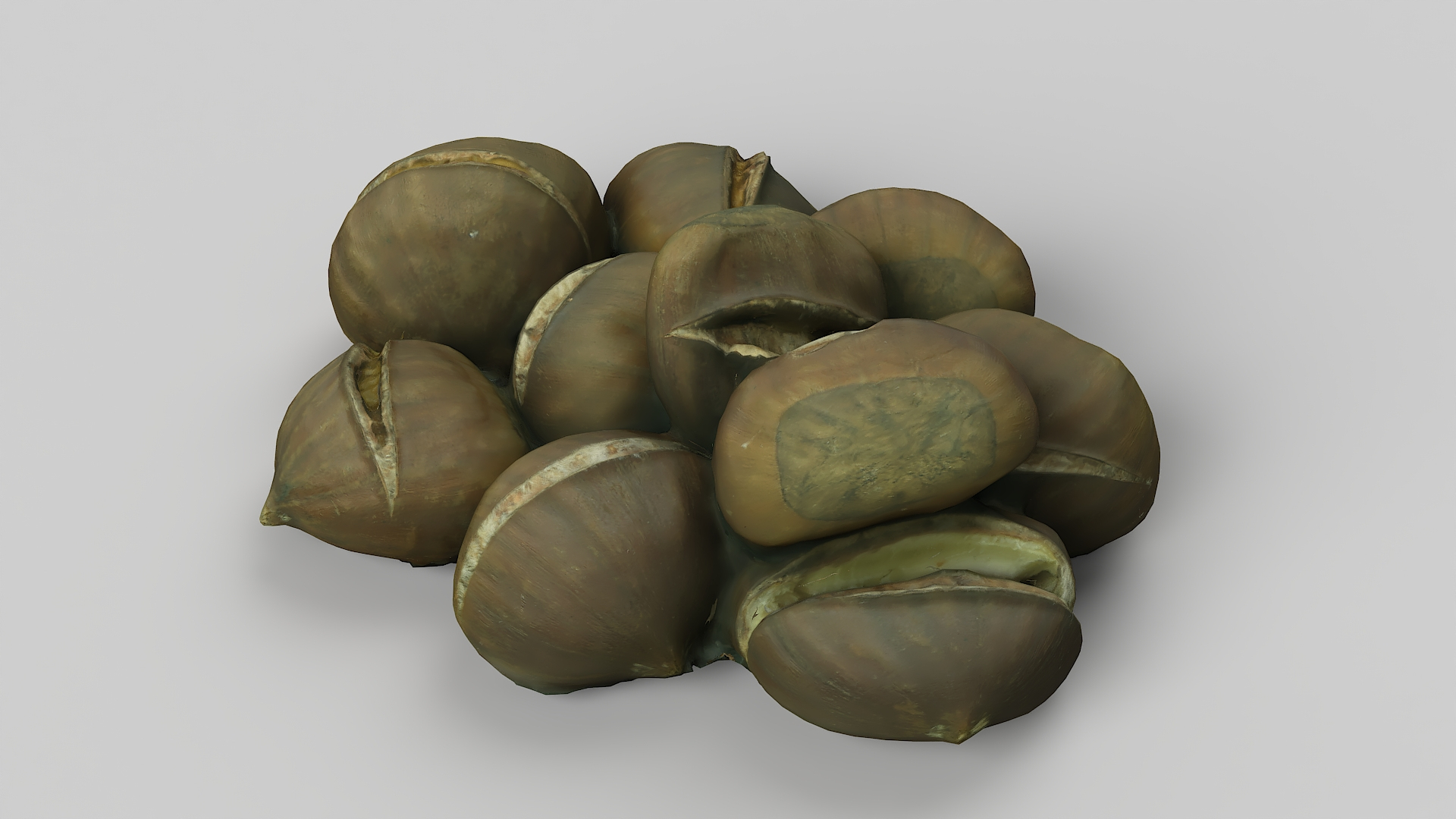 Chestnuts 01 3D model - TurboSquid 2132411