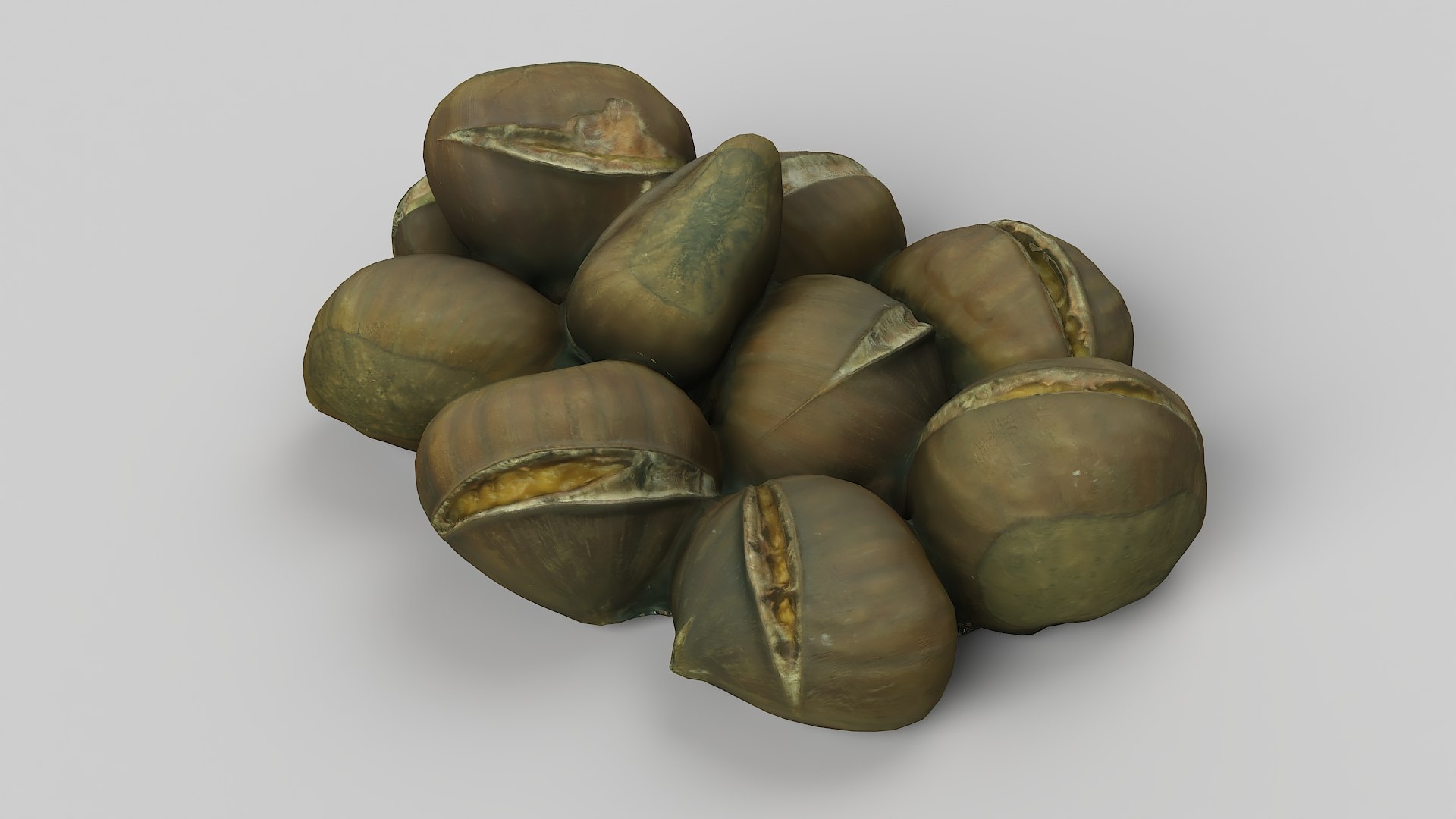 Chestnuts 01 3D model - TurboSquid 2132411