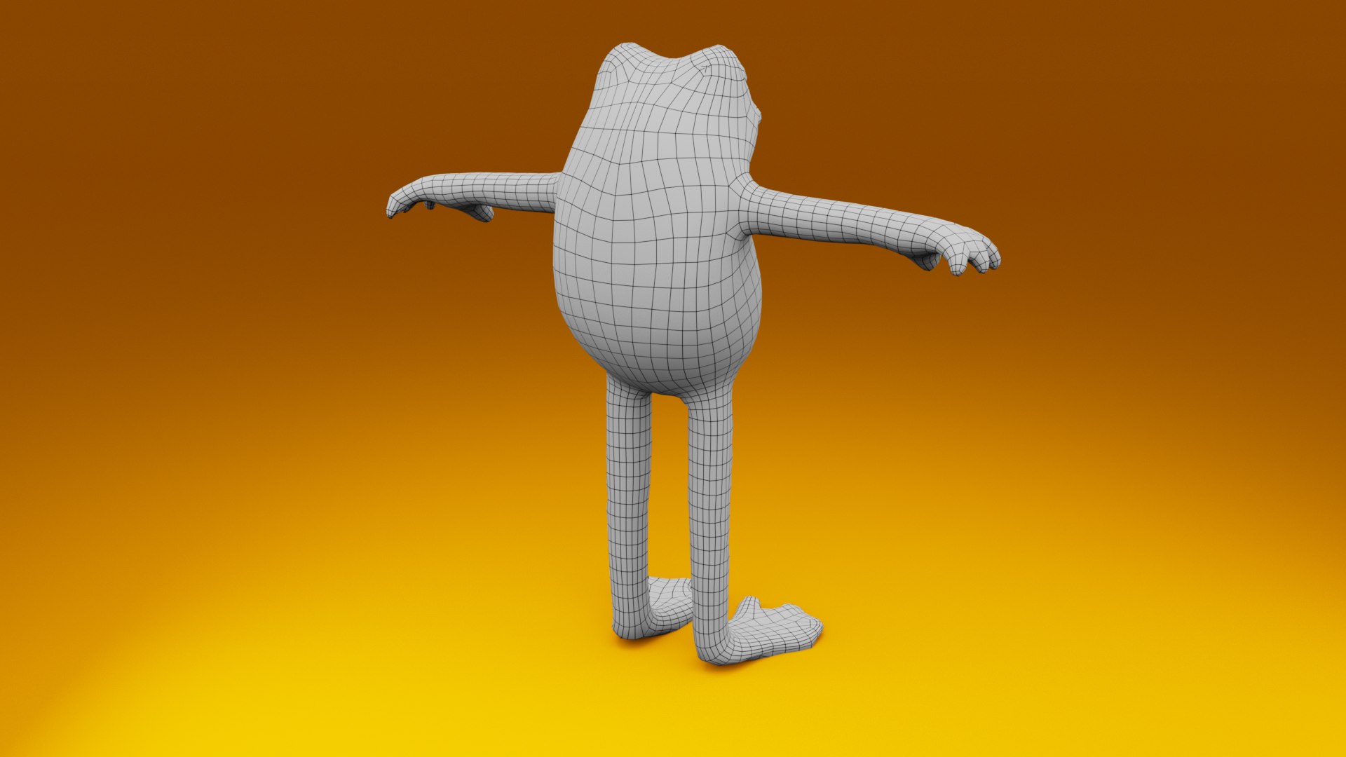 3D Hoppy Stylized Cartoon Frog Ribbit Your Way To Creative Fun Model ...