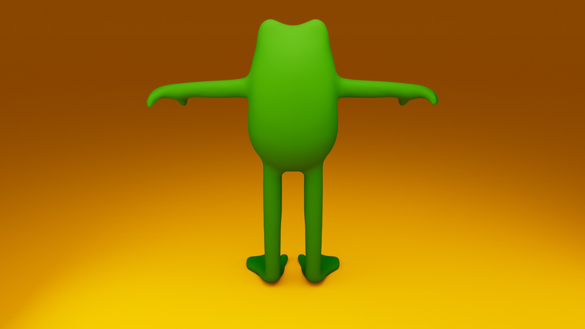 3D Hoppy Stylized Cartoon Frog Ribbit Your Way To Creative Fun Model ...