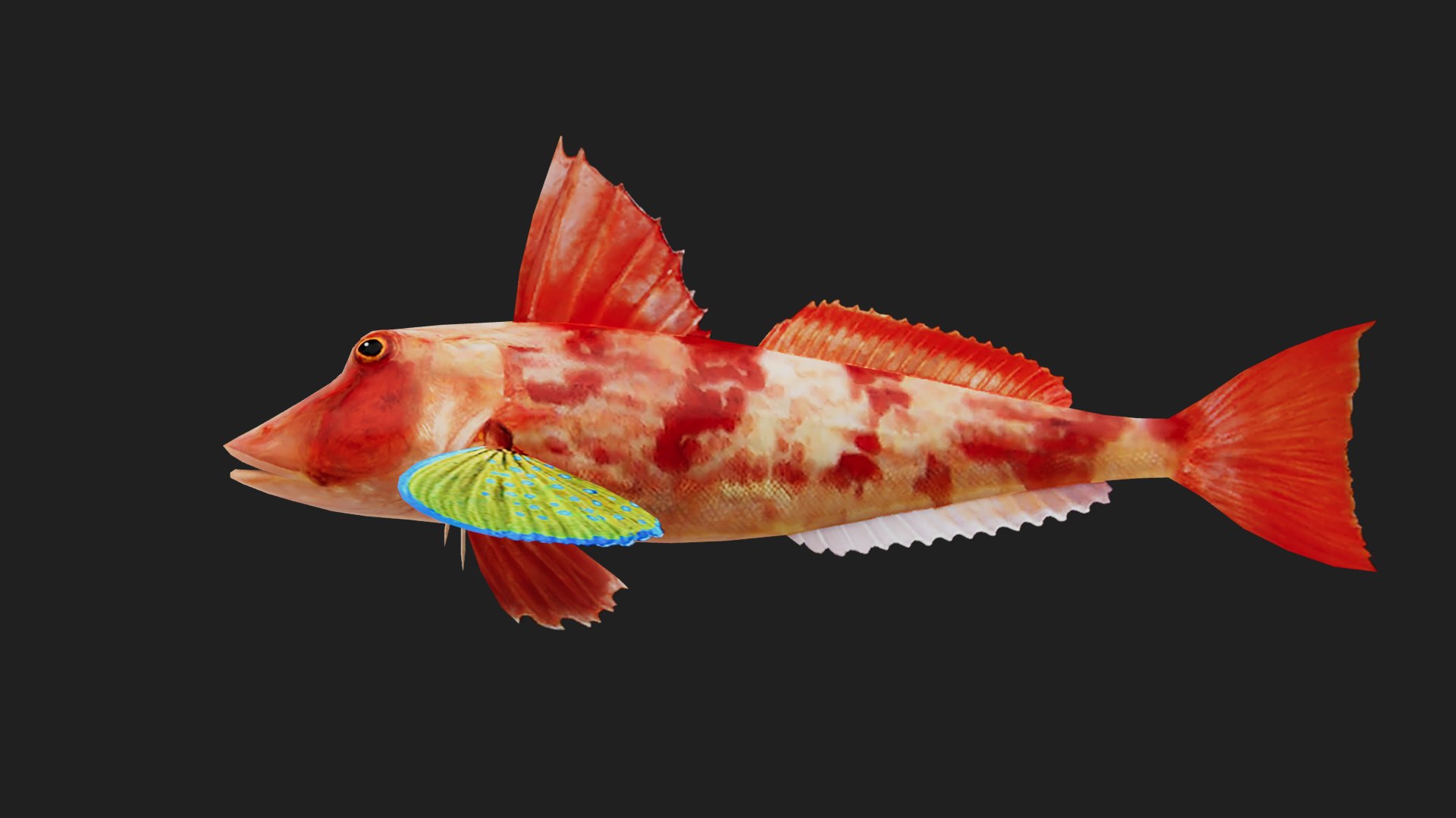 Bass Fish 3D Model - TurboSquid 2122903