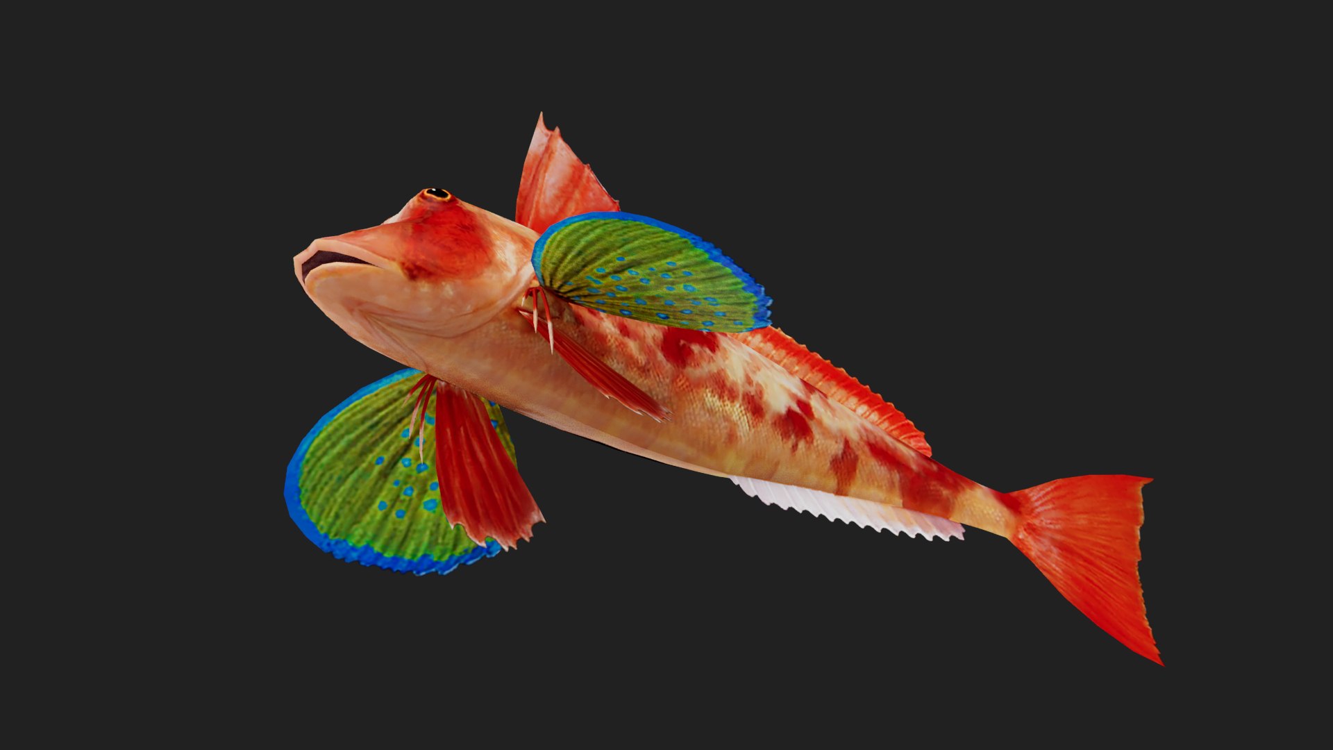 Bass Fish 3D Model - TurboSquid 2122903
