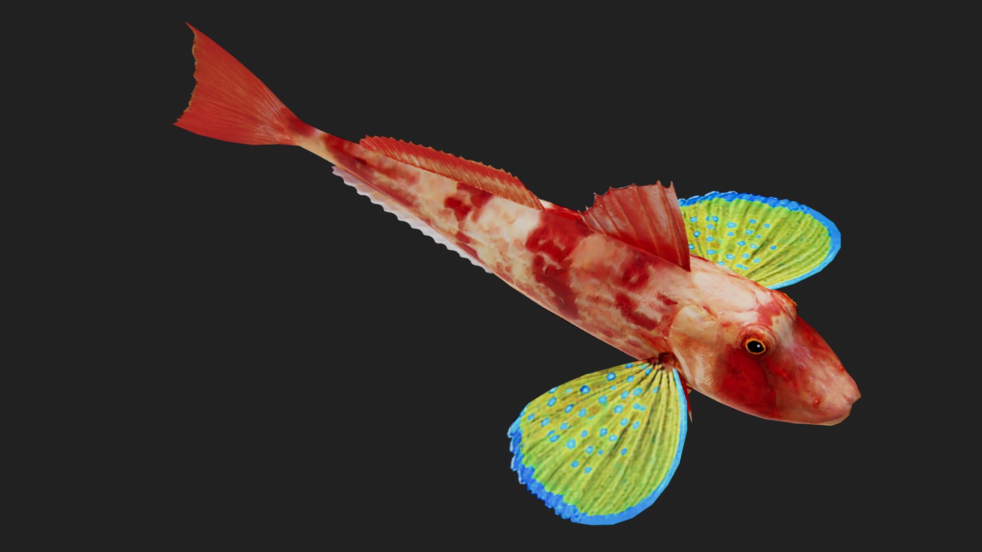 Bass Fish 3D Model - TurboSquid 2122903