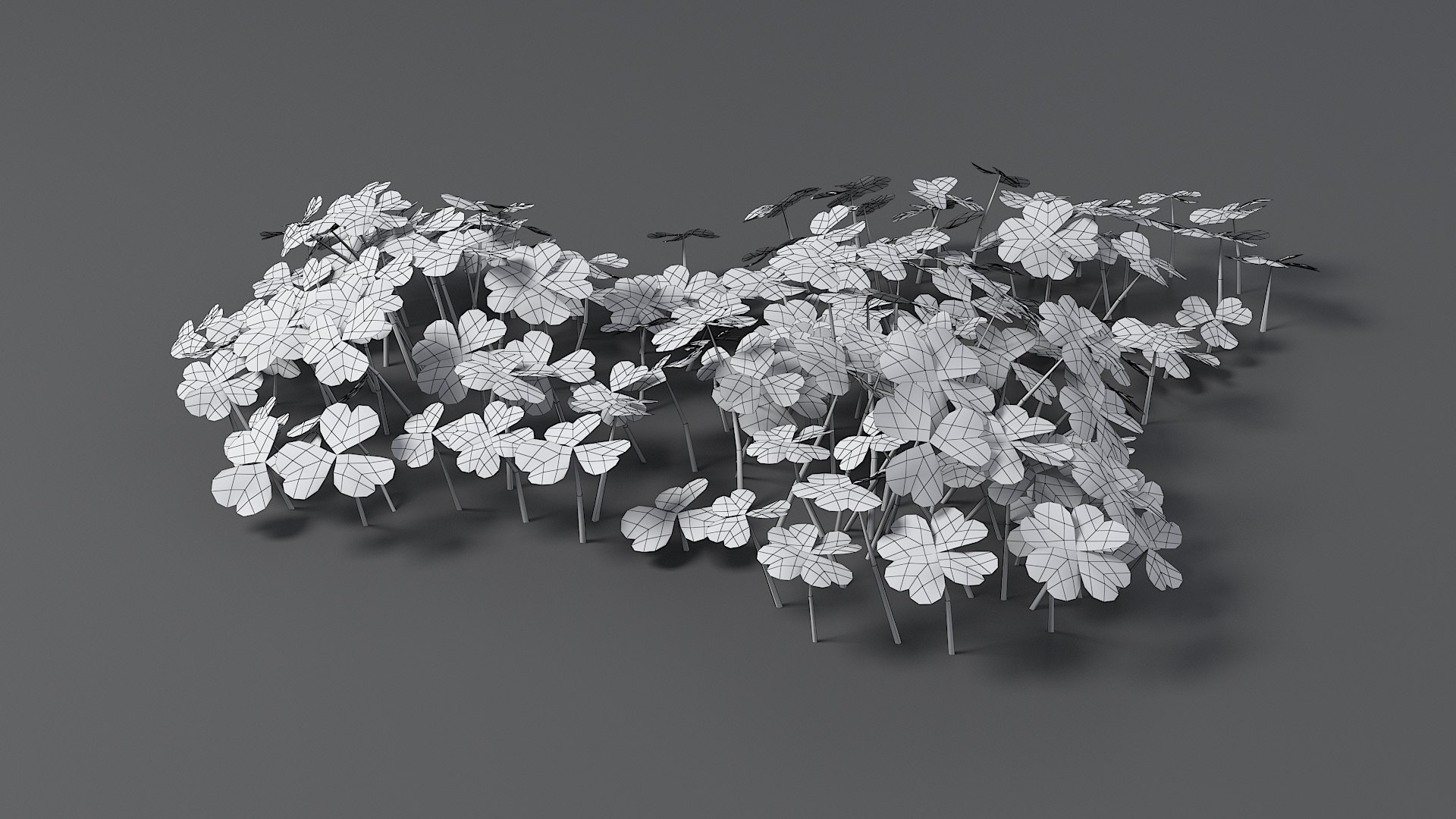 3D Cartoon Clover 11 Model - TurboSquid 2043184