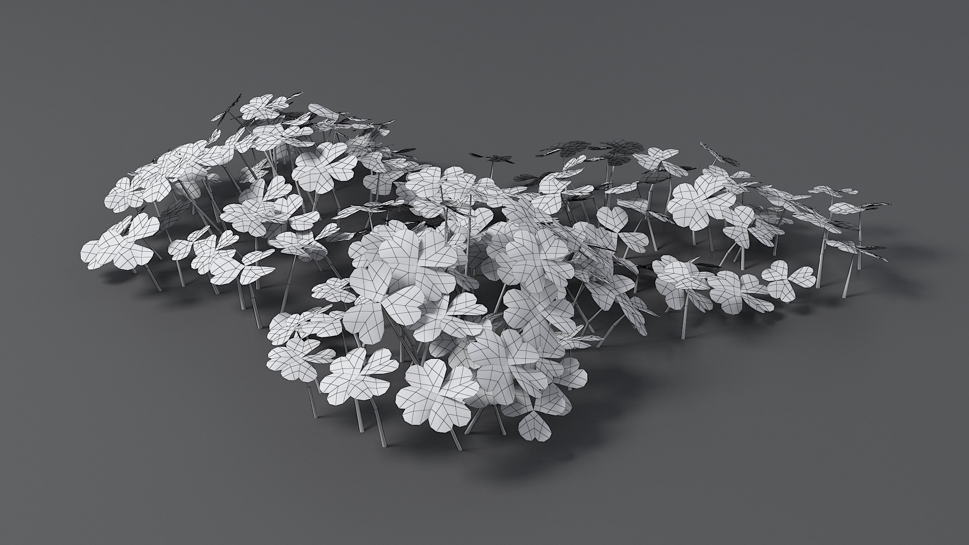 3D Cartoon Clover 11 Model - TurboSquid 2043184