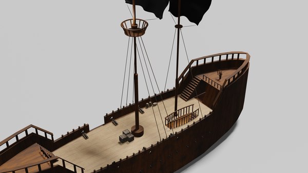 Pirate Ship STL Models for Download | TurboSquid