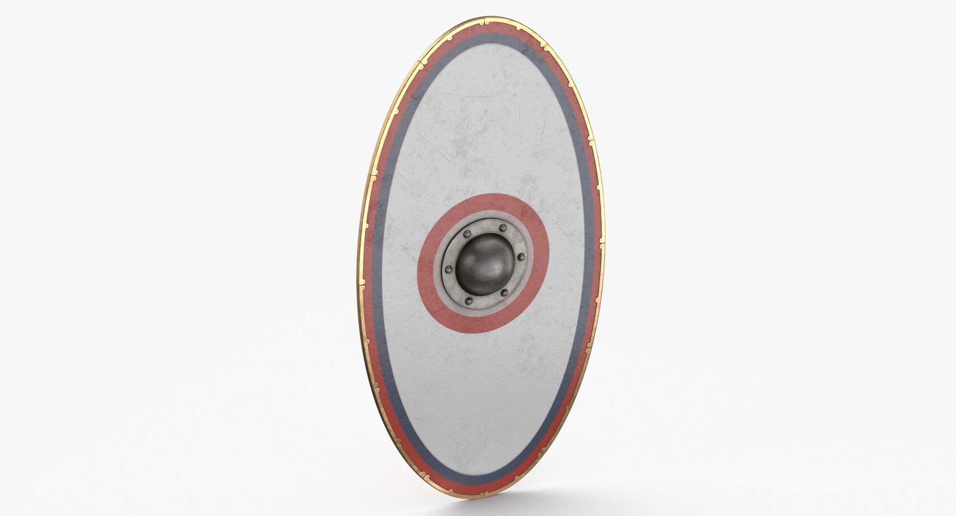 Roman Round Shield 02 3D - TurboSquid 2187804