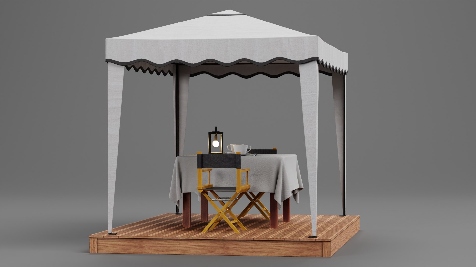 3D Gazebo Setup 16 - TurboSquid 2061910