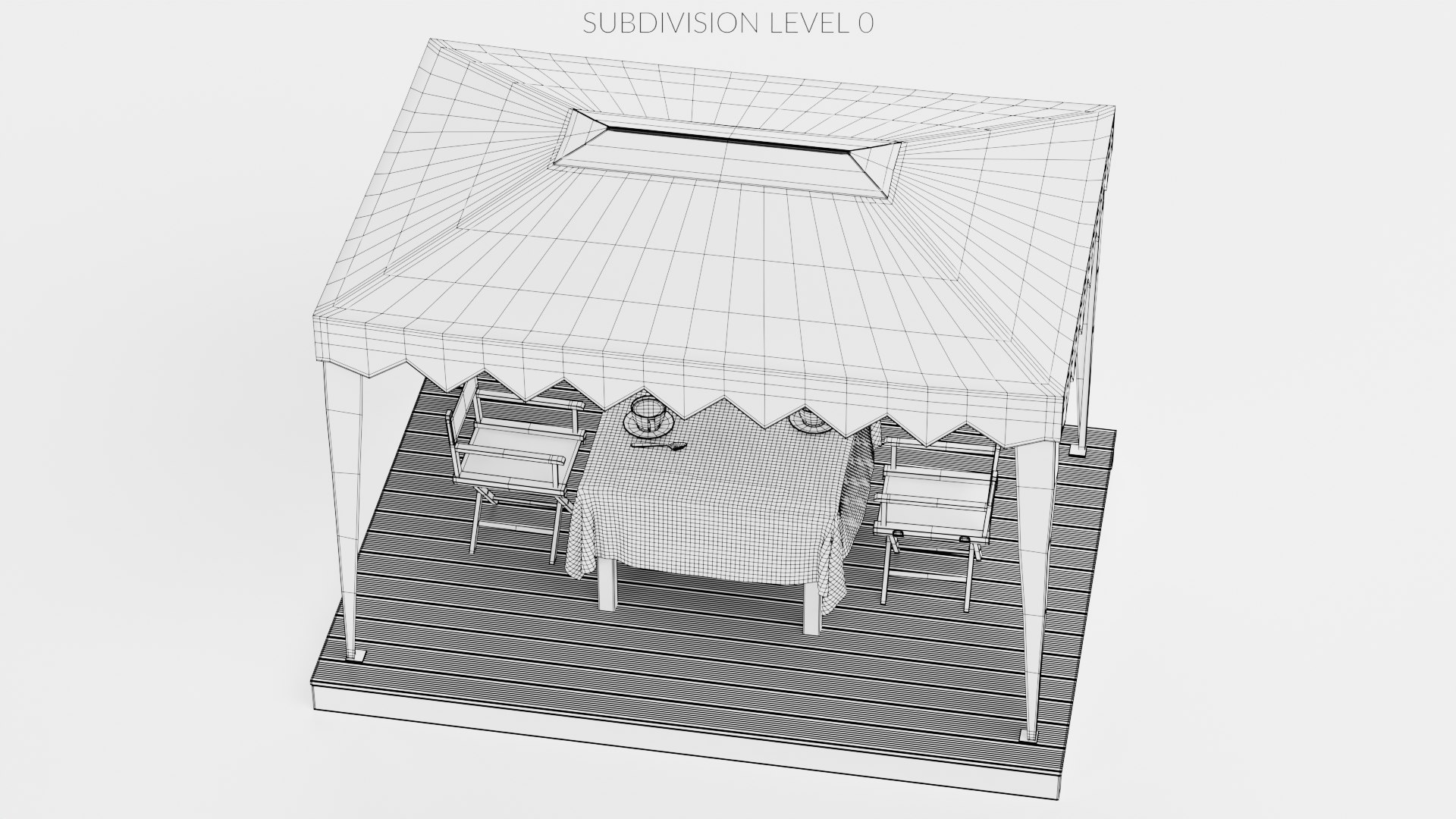3D Gazebo Setup 16 - TurboSquid 2061910