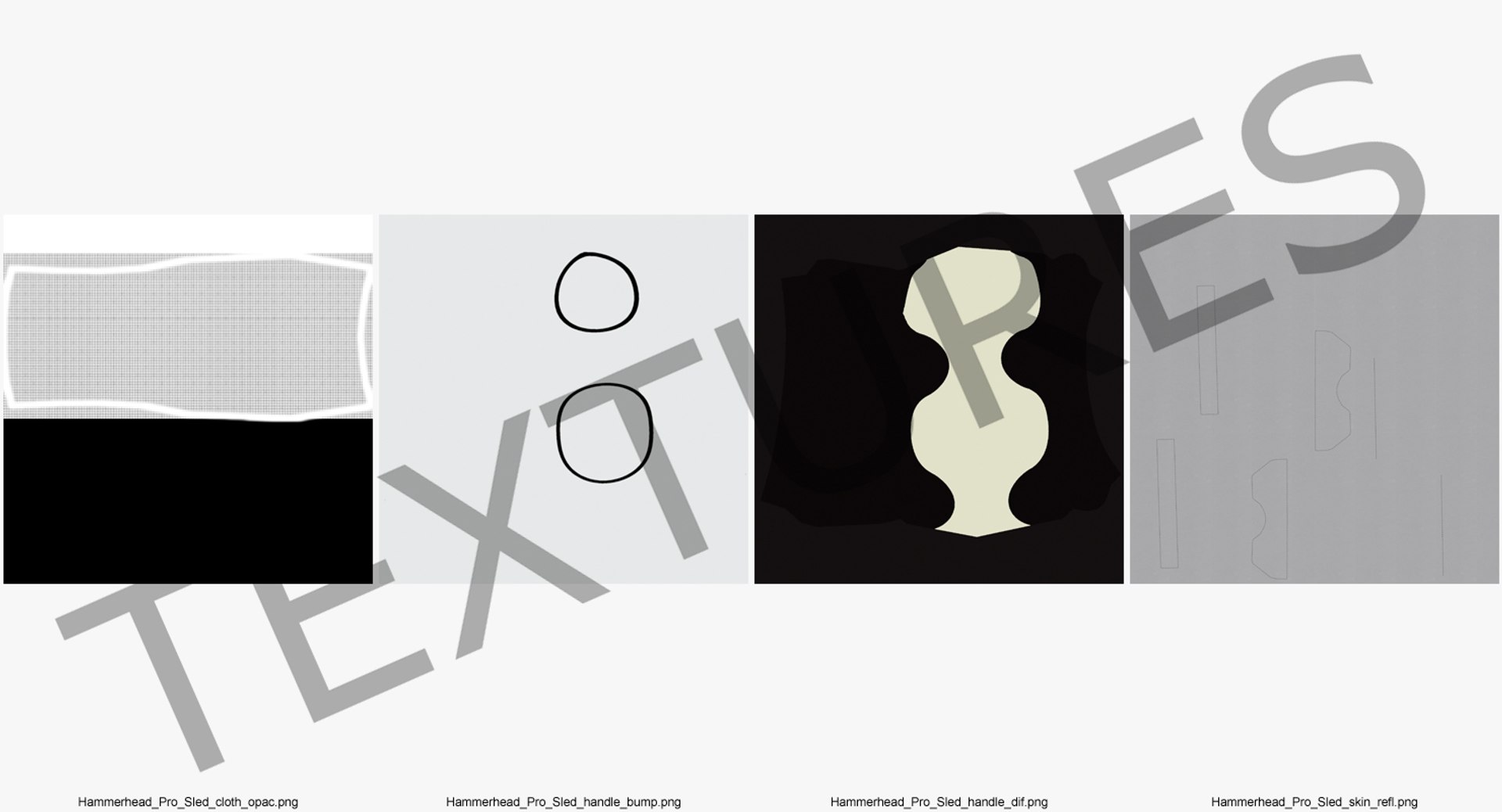 Hammerhead pro sled 3D - TurboSquid 1160228