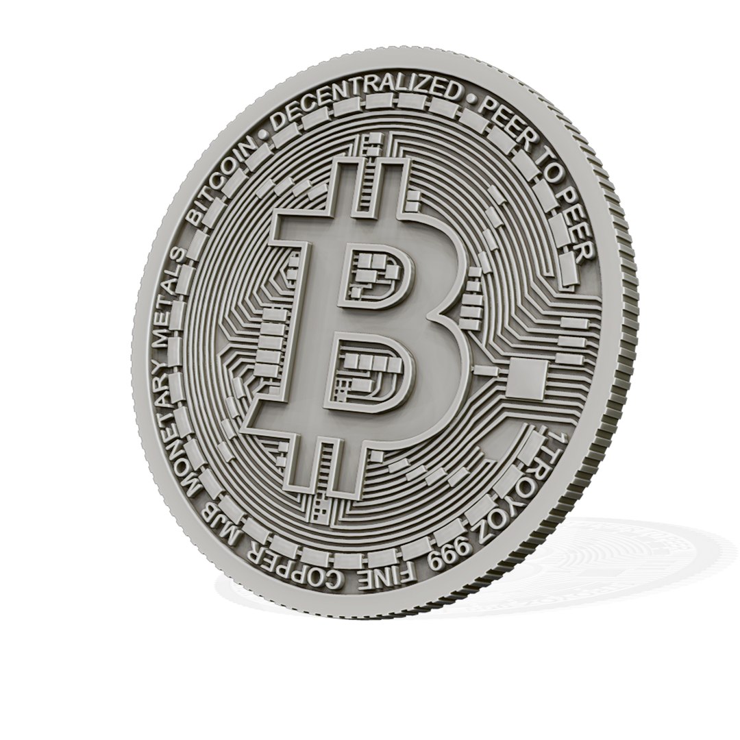 3D Bitcoin Coin Bit - TurboSquid 1693827