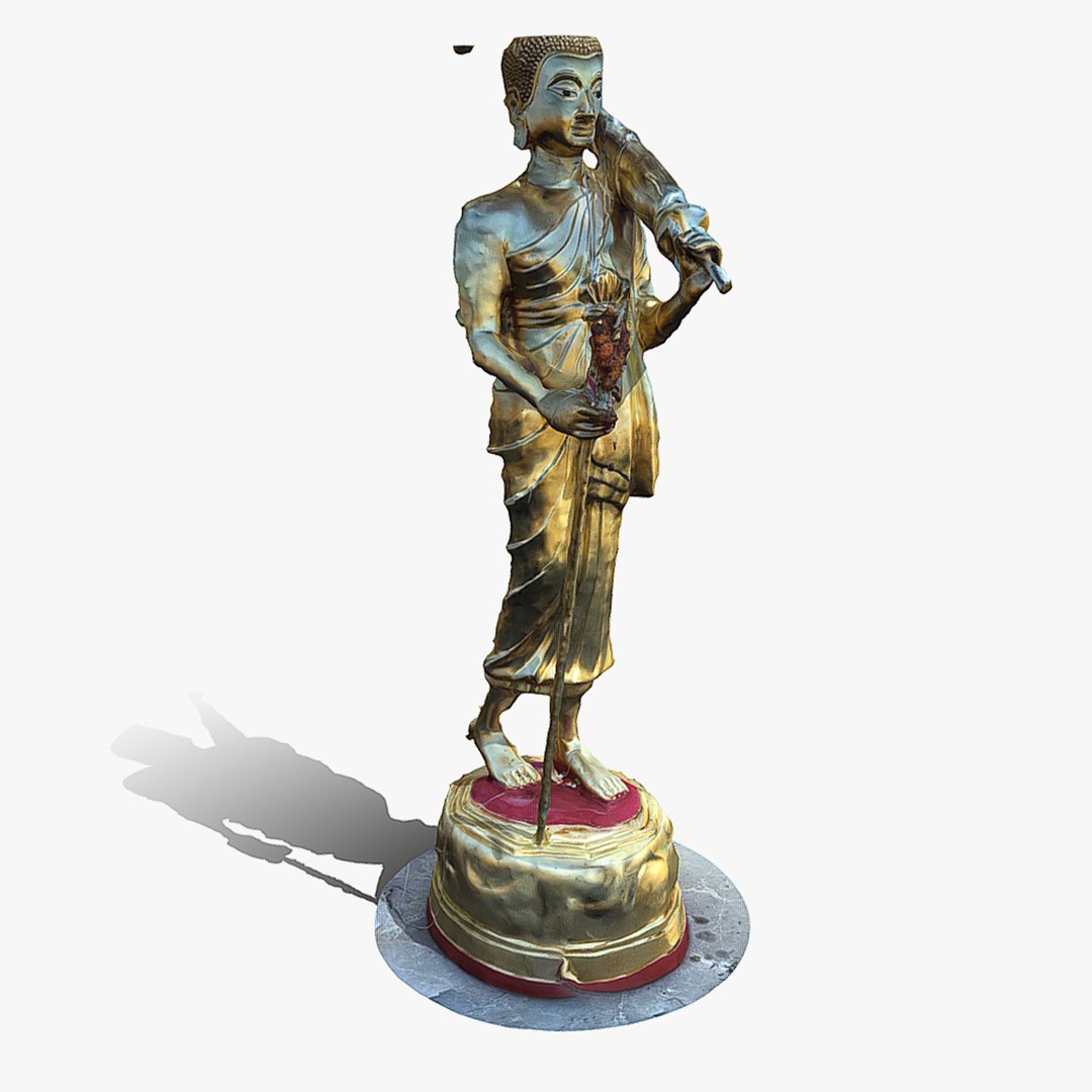 Buddha 22 Stand 3D Model - TurboSquid 2152927