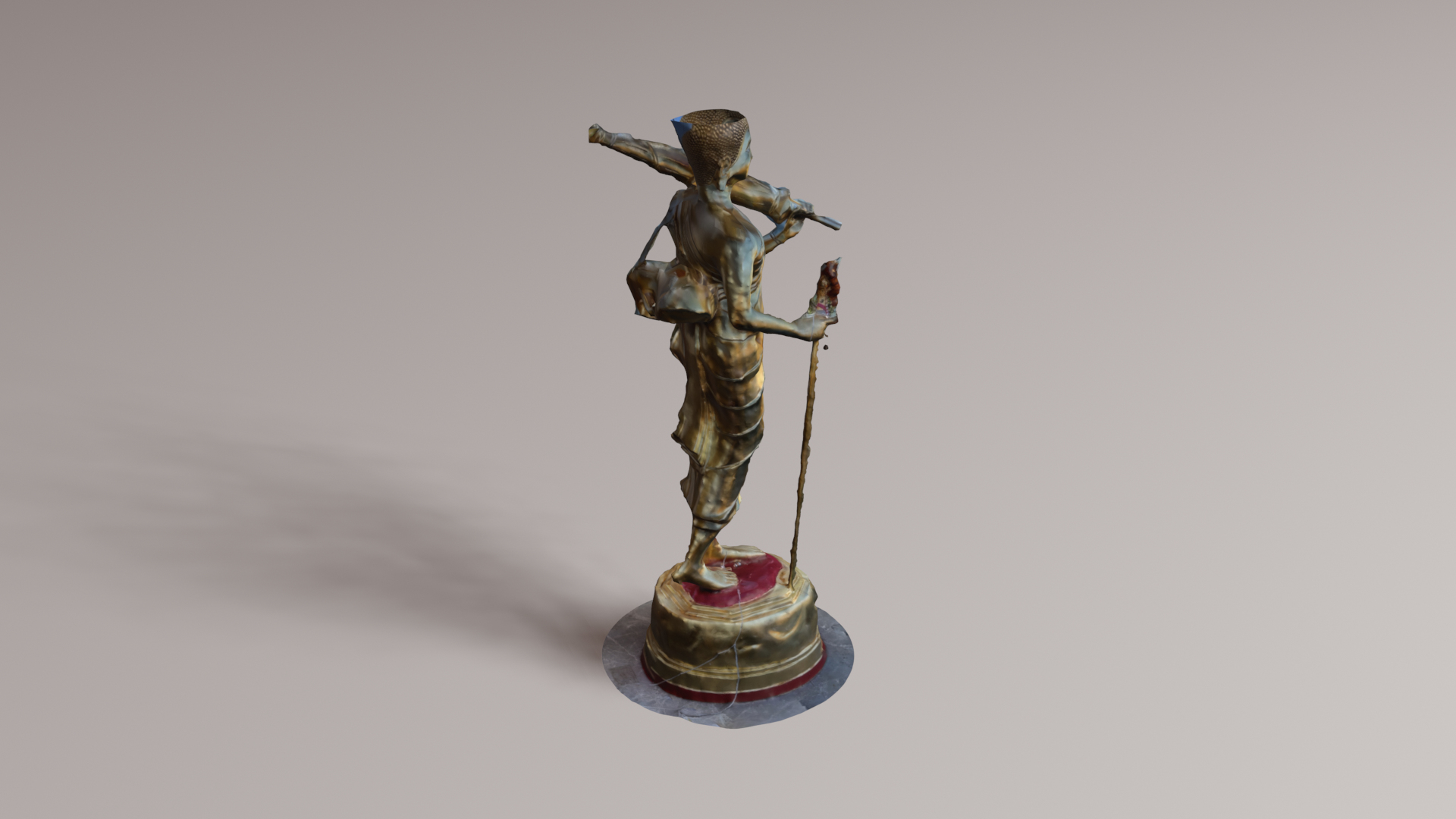 Buddha 22 Stand 3D Model - TurboSquid 2152927