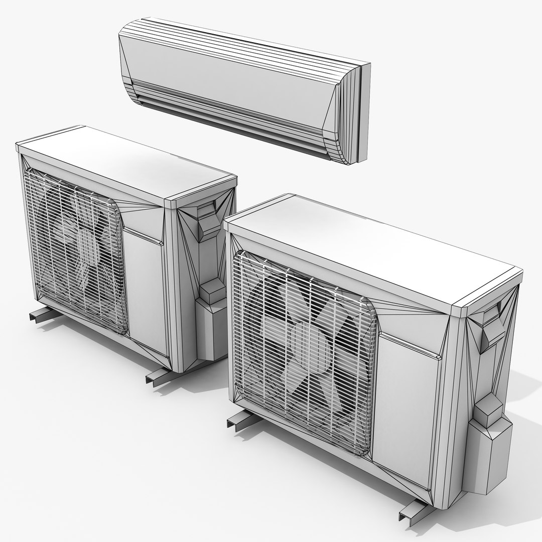 Air Conditioning Units Model - TurboSquid 1384414
