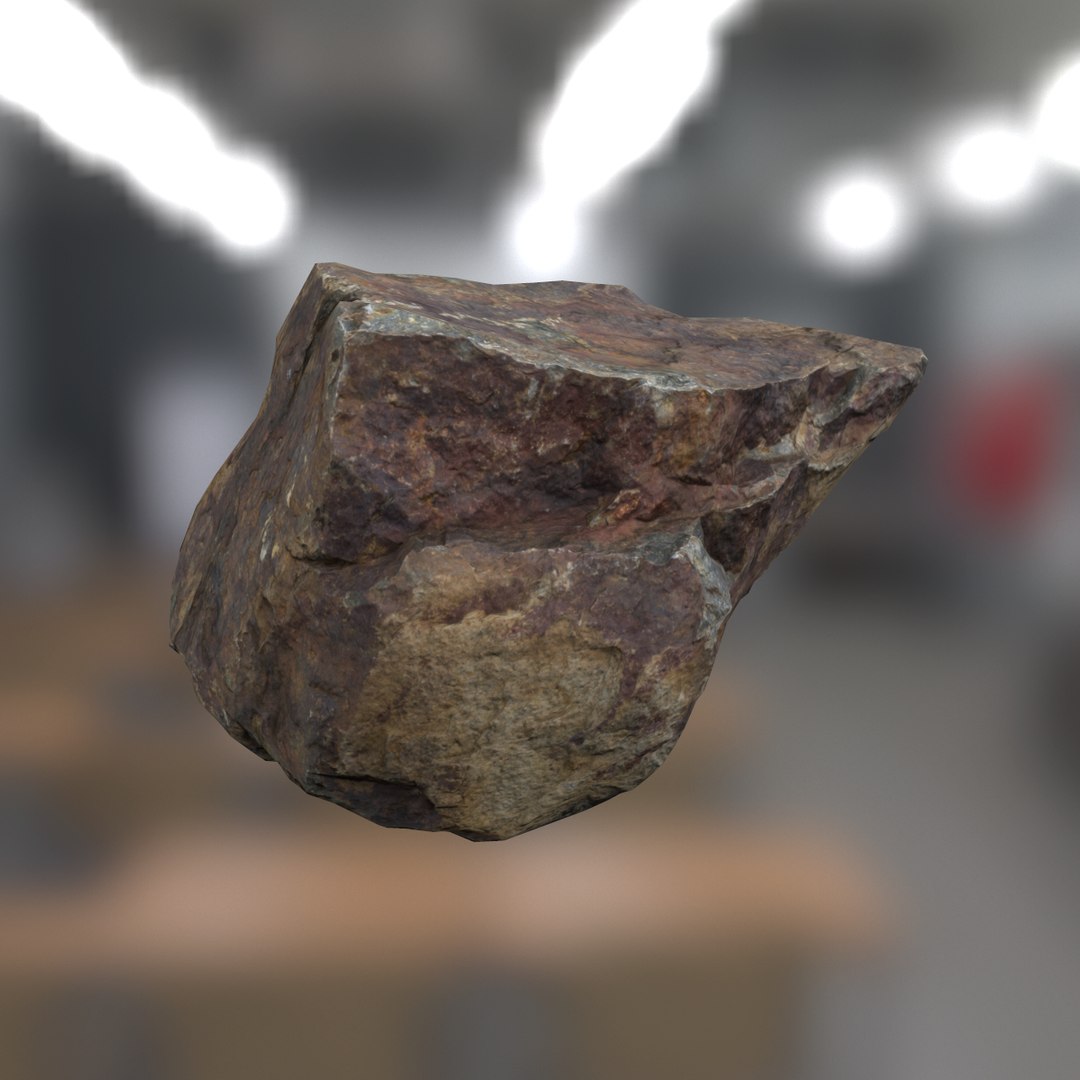 rock unity3d 3d model