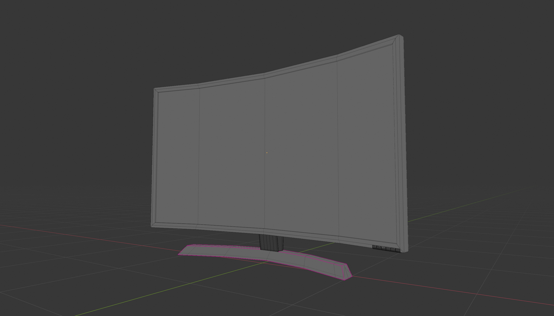 Free curve television model - TurboSquid 1637856